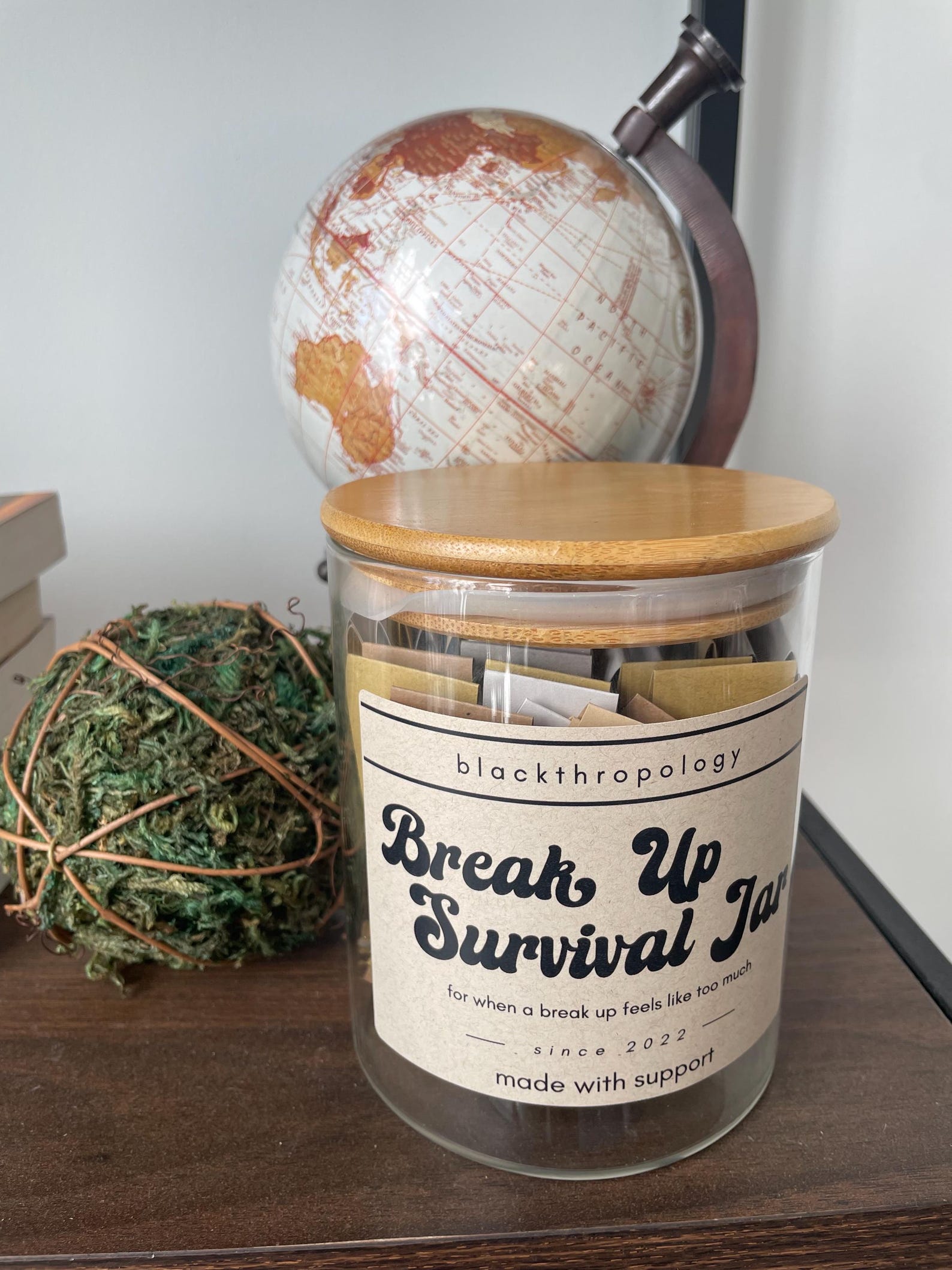 Breakup Survival Jar | Break up Survival Jar | Break up Care Package ...