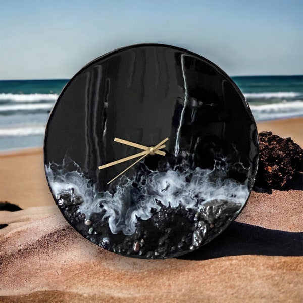 Beach Clock - Etsy