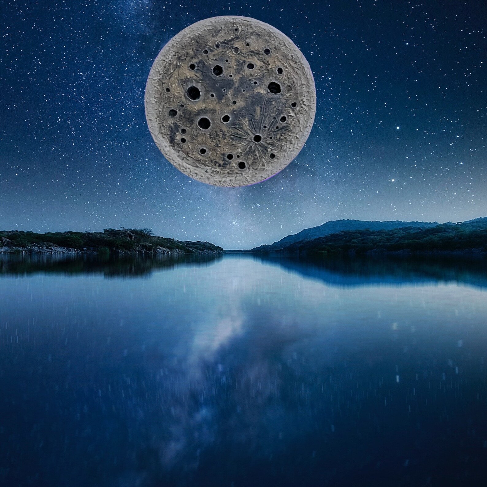 Textured Wall Art Moon| Plaster Wall Art Moon| Moon Wall Art With Led ...