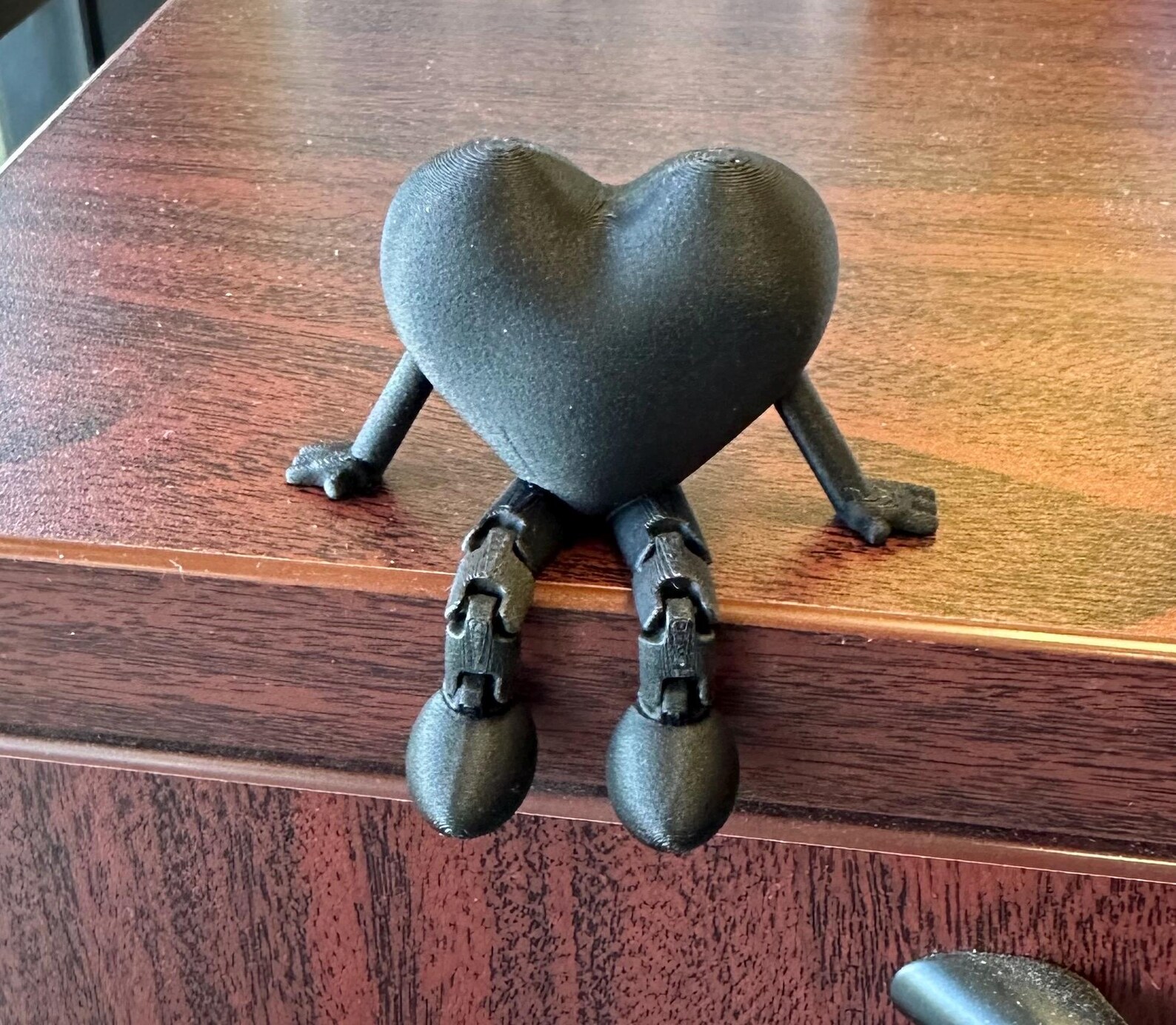 3d Printed Heart With Articulated Legs - Etsy