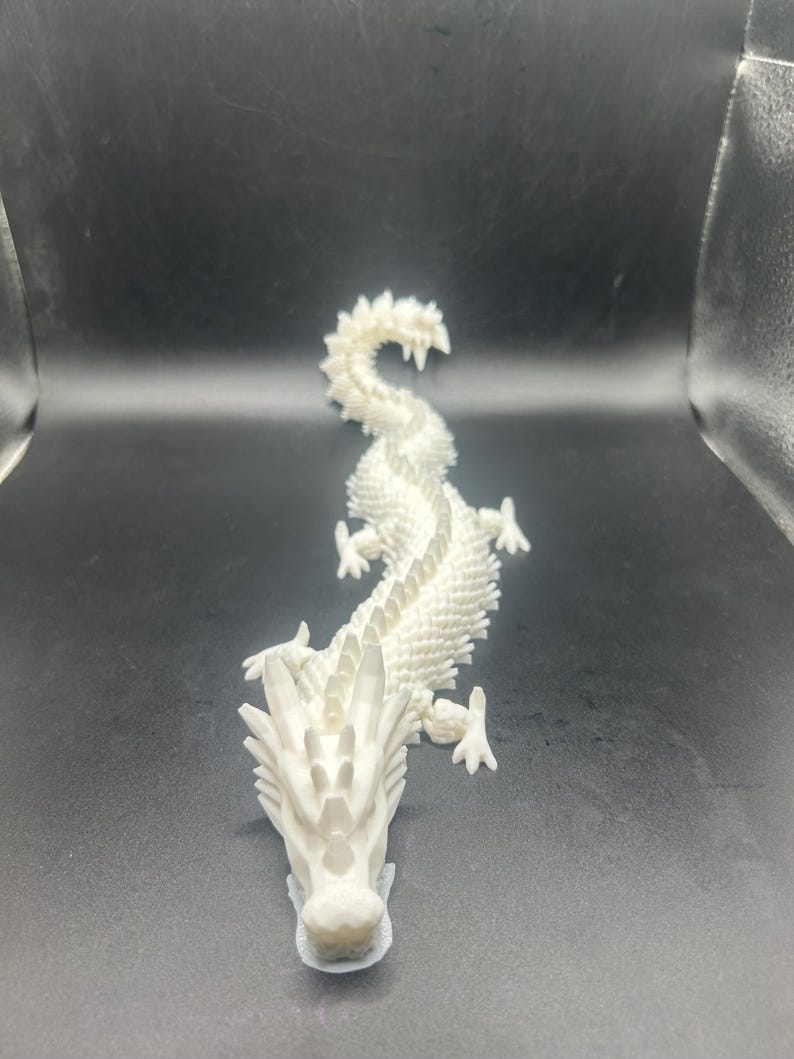 3d Printed Articulated Dragon - Etsy