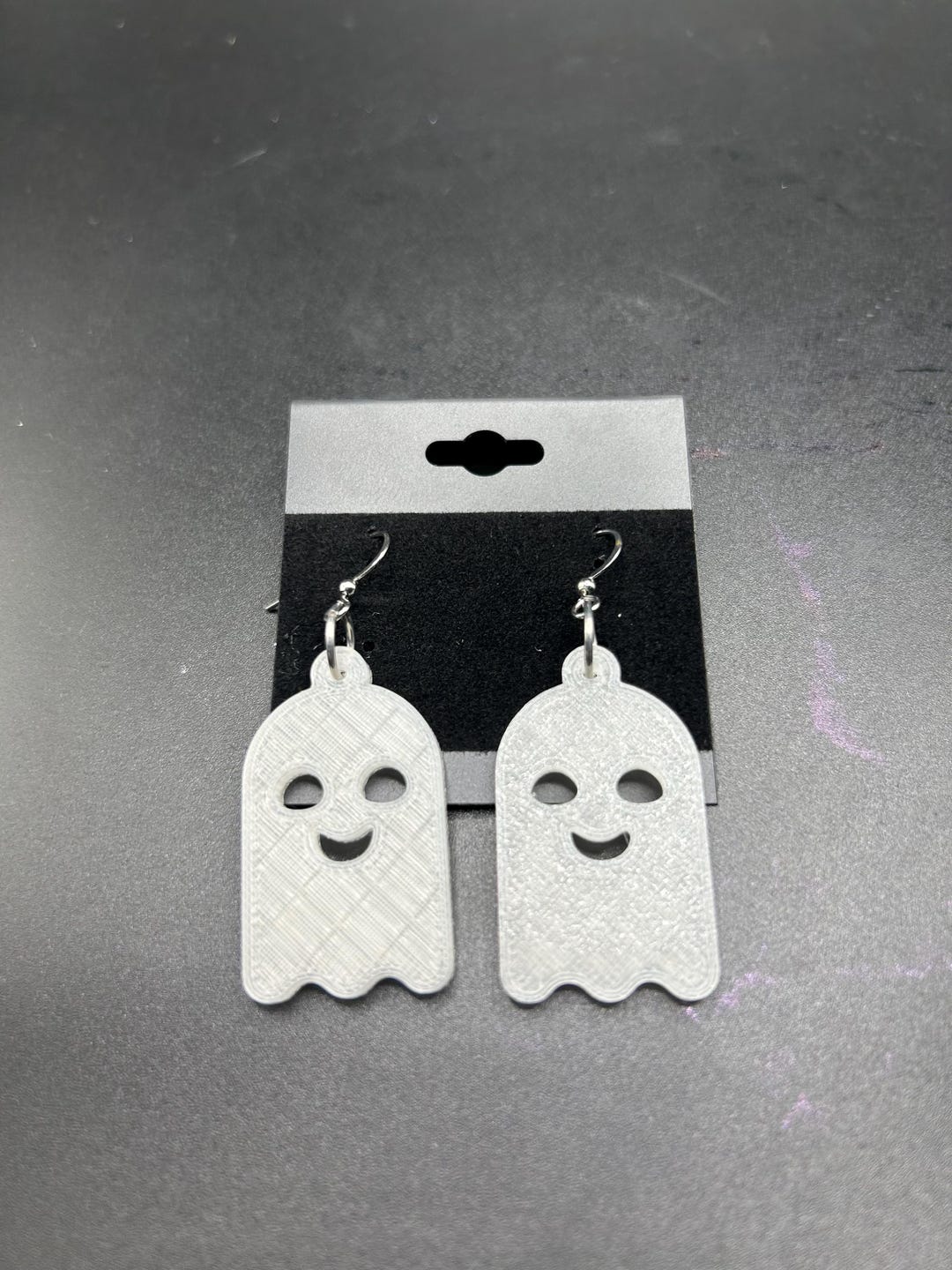 3d Printed Ghost Earring Halloween - Etsy