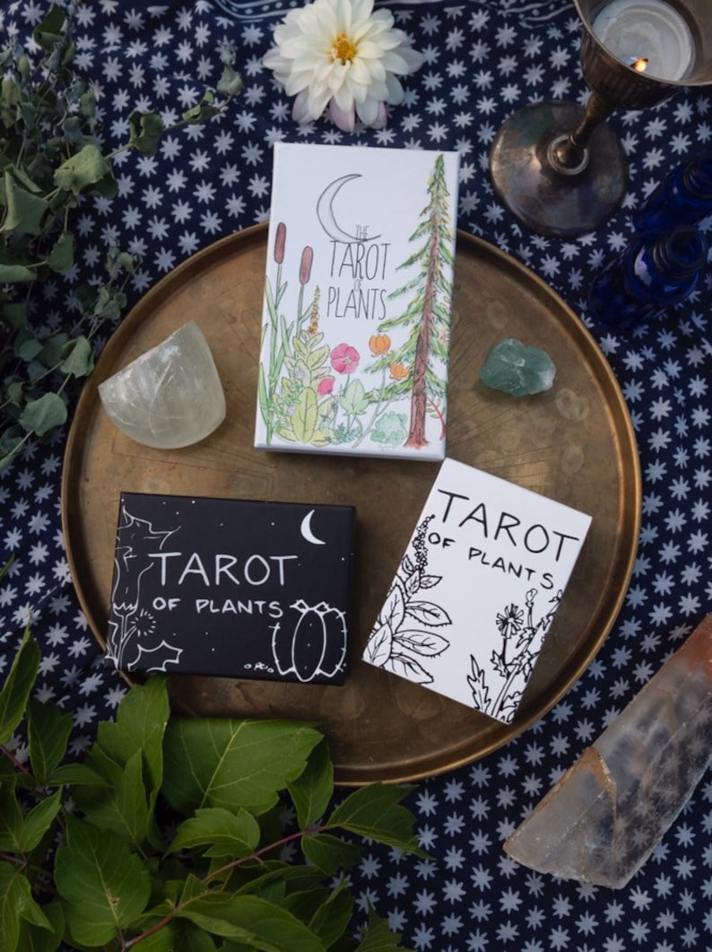 The Tarot of Plants Full Moon Edition - Etsy
