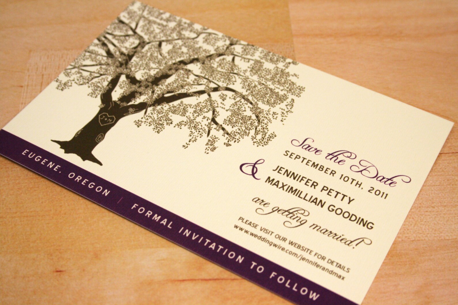 Grandfather Oak Tree Save the Date Cards, Photo, Wedding Invitations ...
