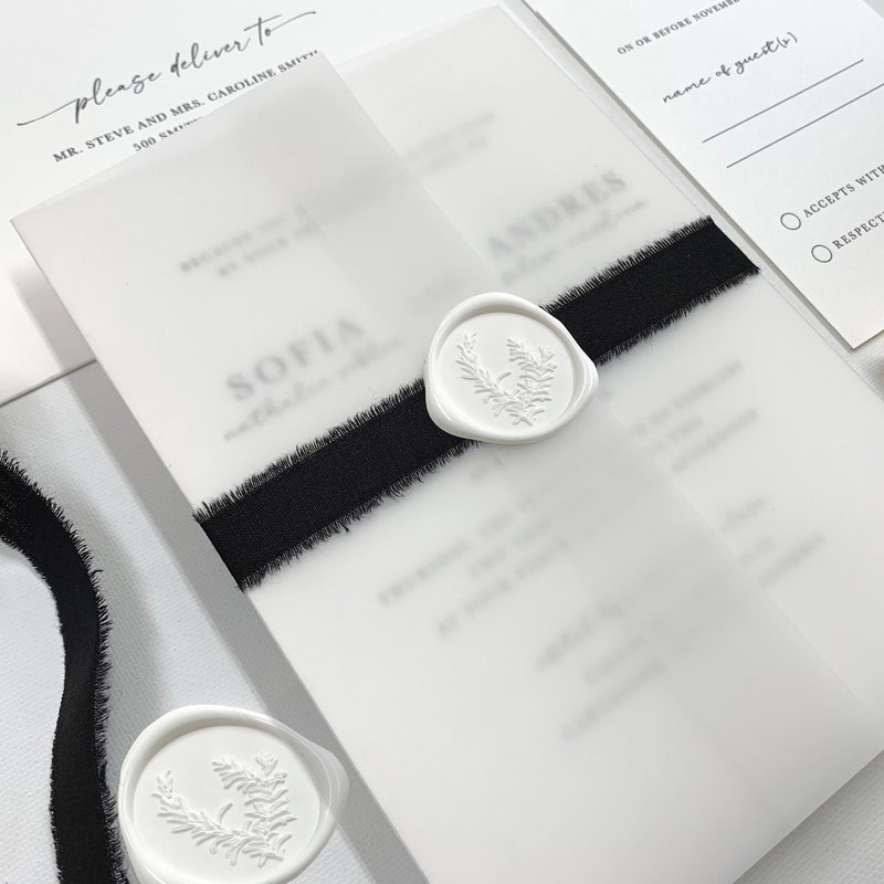 Invitation Wrap - Etsy