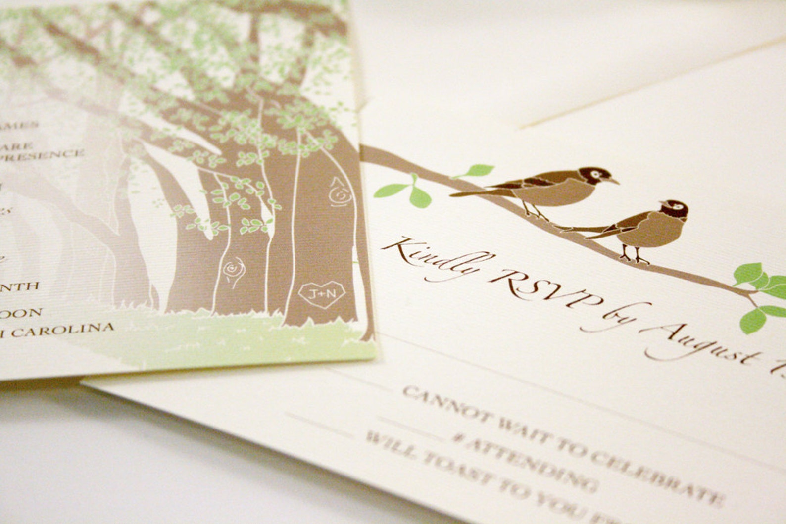 Plantation Wedding Invitation Tree Invitation Tunnel - Etsy