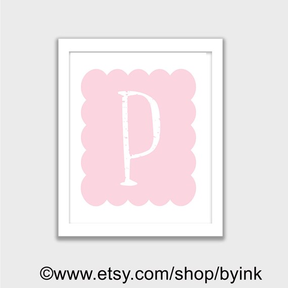 Printable Girly Letters