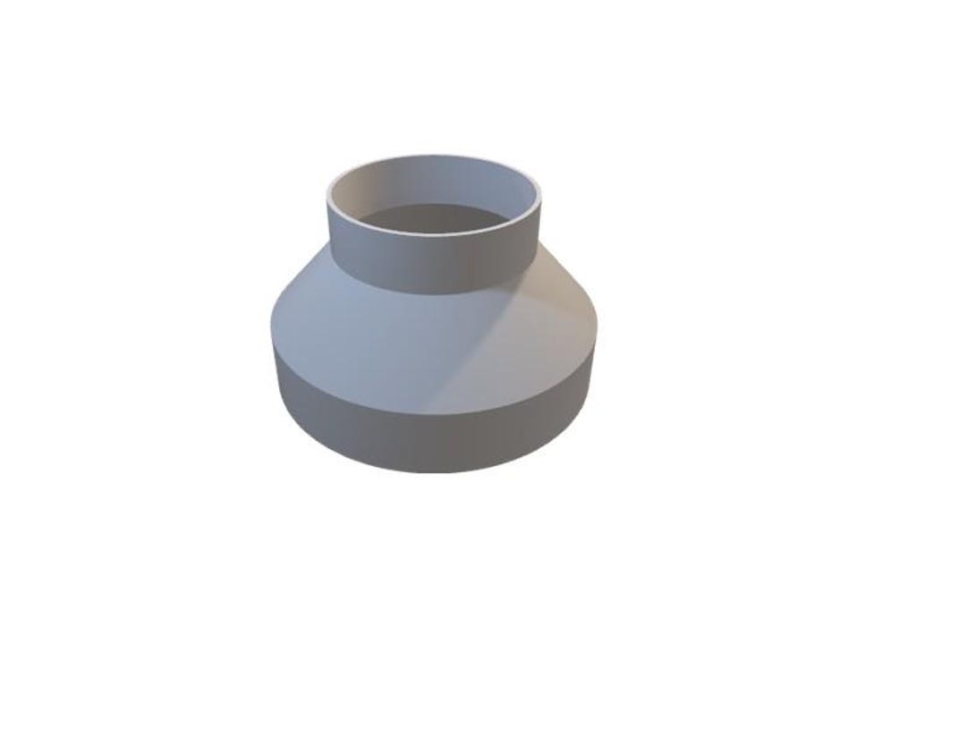 Durable Dust Collector Reducer - 8 Inch to 5 Inch Adapter - Etsy