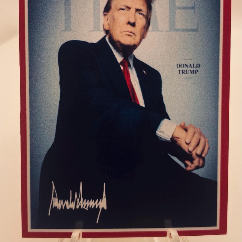 Time Magazine Donald Trump - Etsy