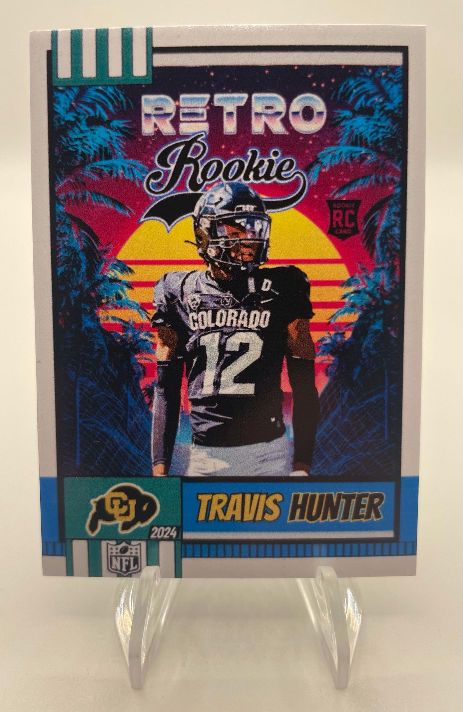 Travis Hunter Custom Rookie (RC) Trading Art Card BUFFALOES **buy 2 Get ...