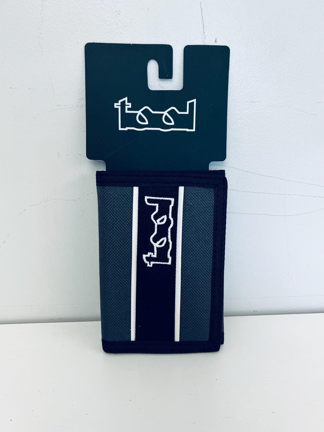 Y2K Deadstock Black and Gray Canvas TOOL Trifold Wallet - Etsy