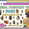 Halloween, Final Fantasy, Chocobo Sitting on a Pumpkin, Digital Image ...