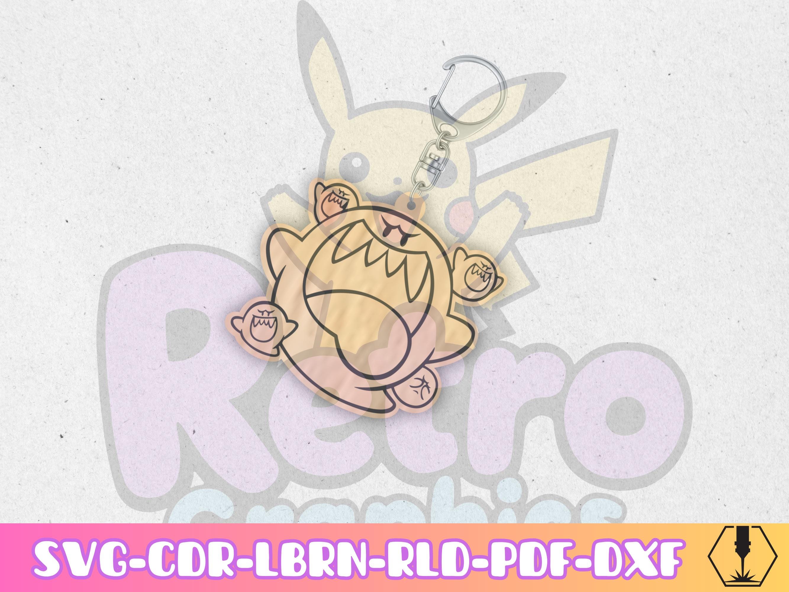 S. Mario 71 Keychains Pack | Laser Cut Files | Svg Dxf Cdr Lbrn Rld Pdf ...