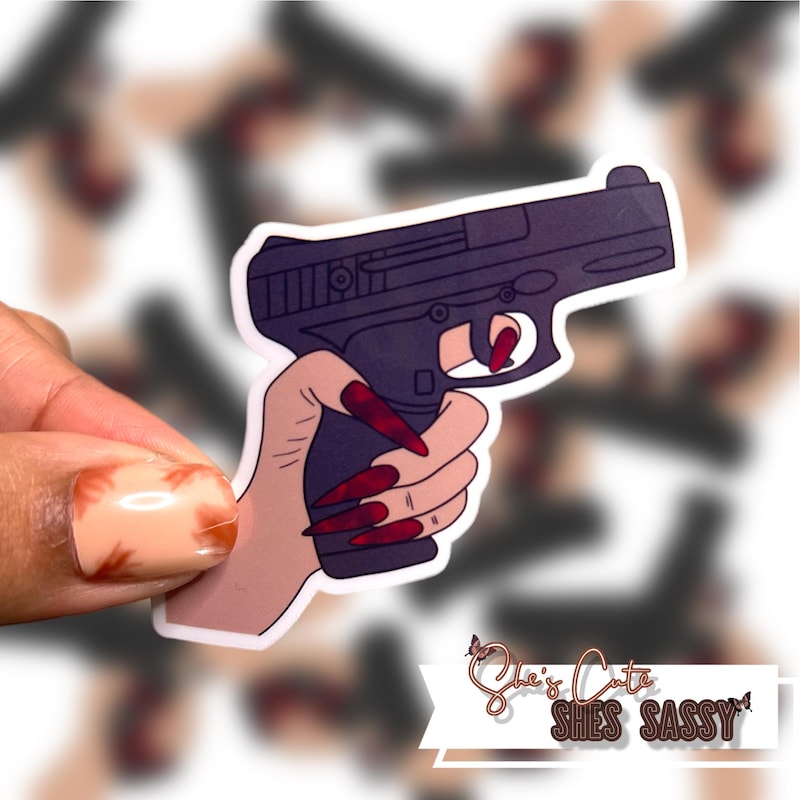 Firearms Stickers - Etsy