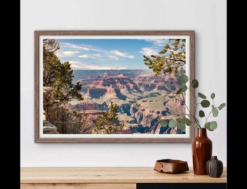 Grand Canyon Landscape Print – Arizona National Park Wall Art ...