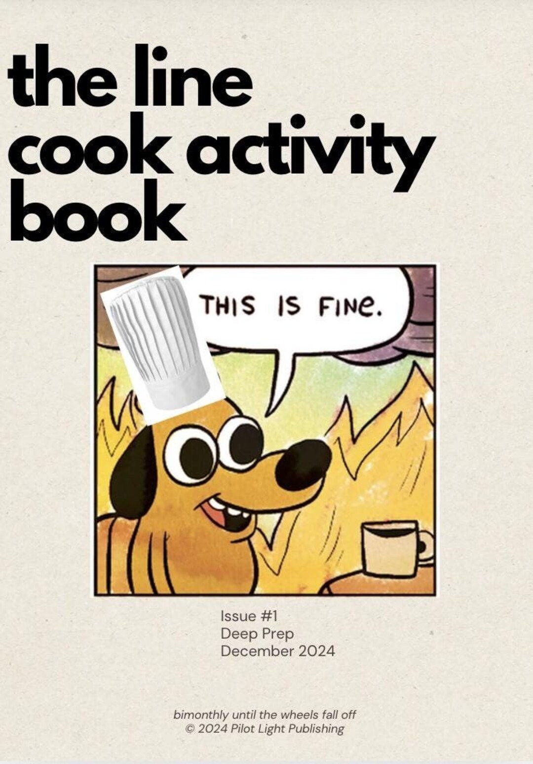 The Line Cook Activity Book - Great Gift for Chefs, Line Cooks, and ...