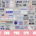 Paramedic Svg Bundle / EMT Svg / EMS Life Svg / Ambulance Emblem ...