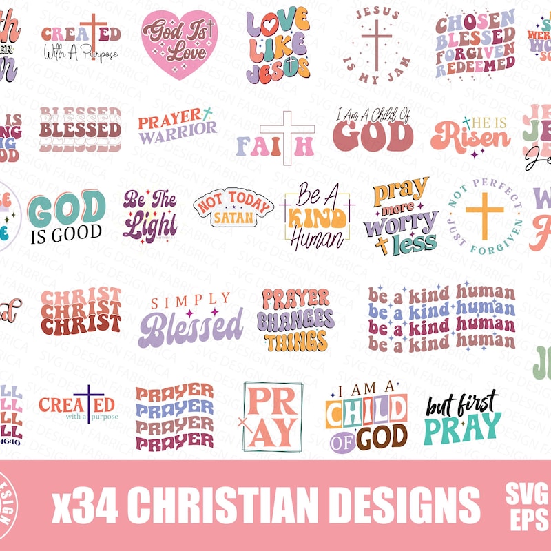 Christian Svg - Etsy