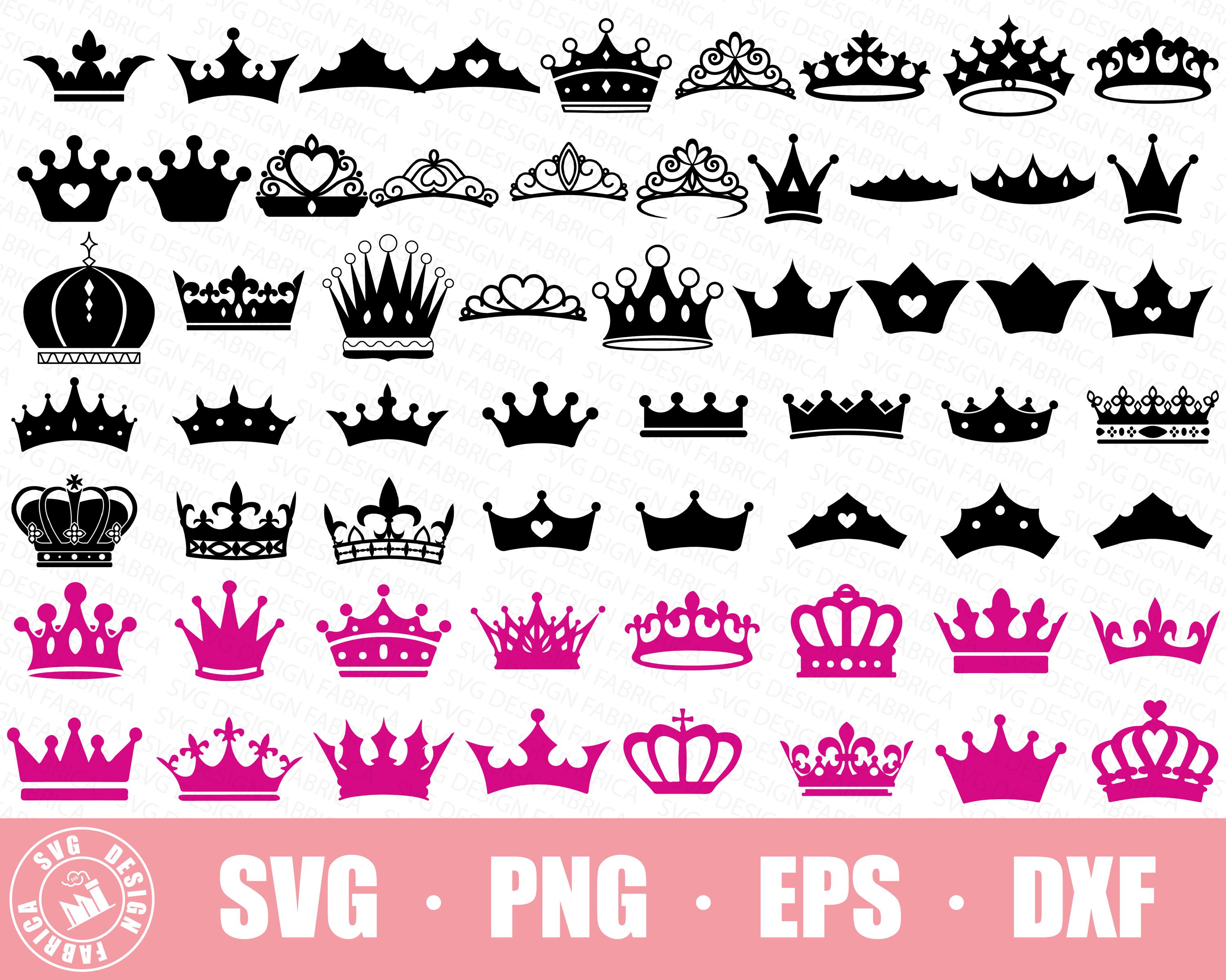 330+ Royal Crown Svg Bundle / Queen Crown Svg / Princess Crown ...