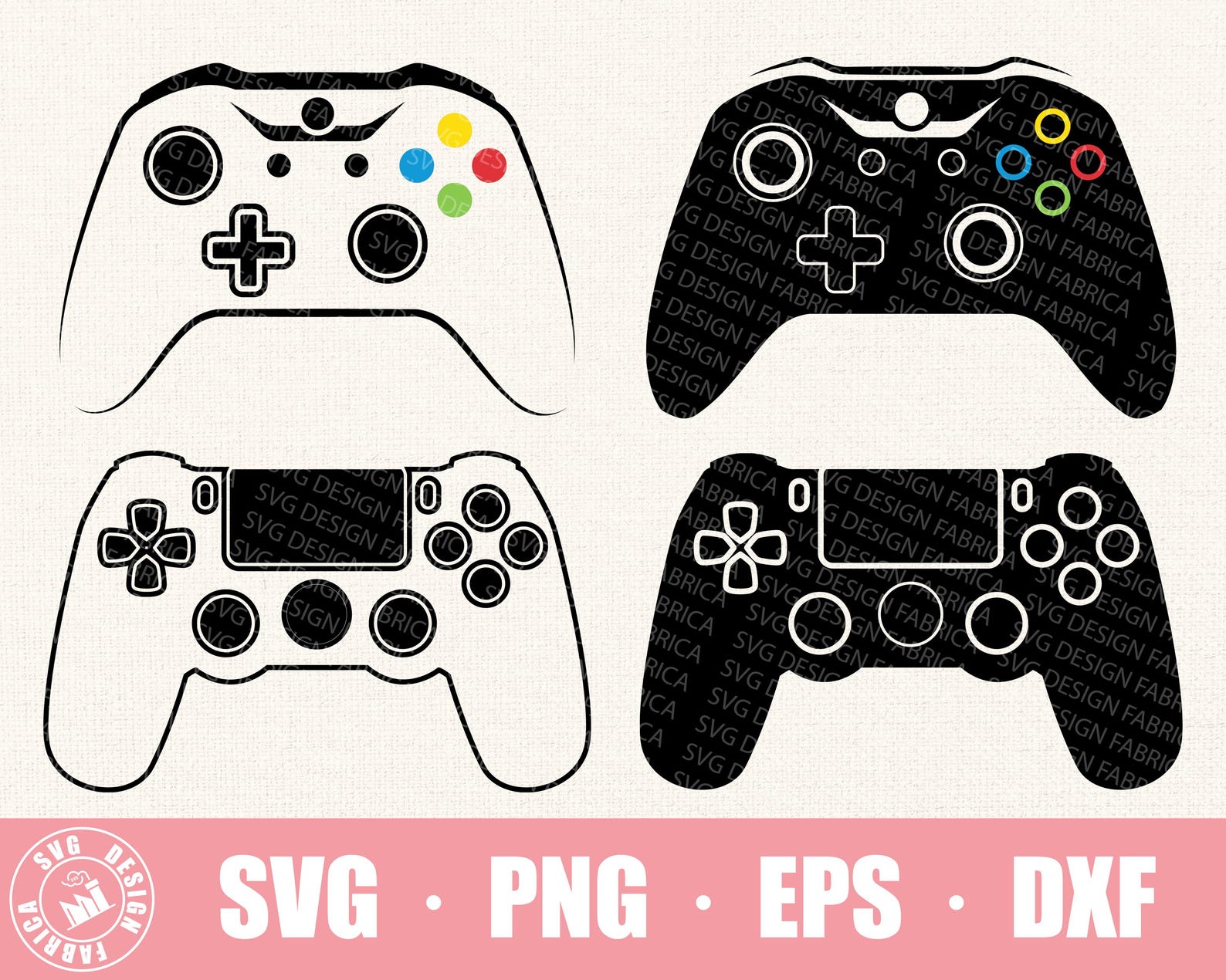 Game Controller Svg / P5 Controller SVG / Gaming System Controller SVG ...