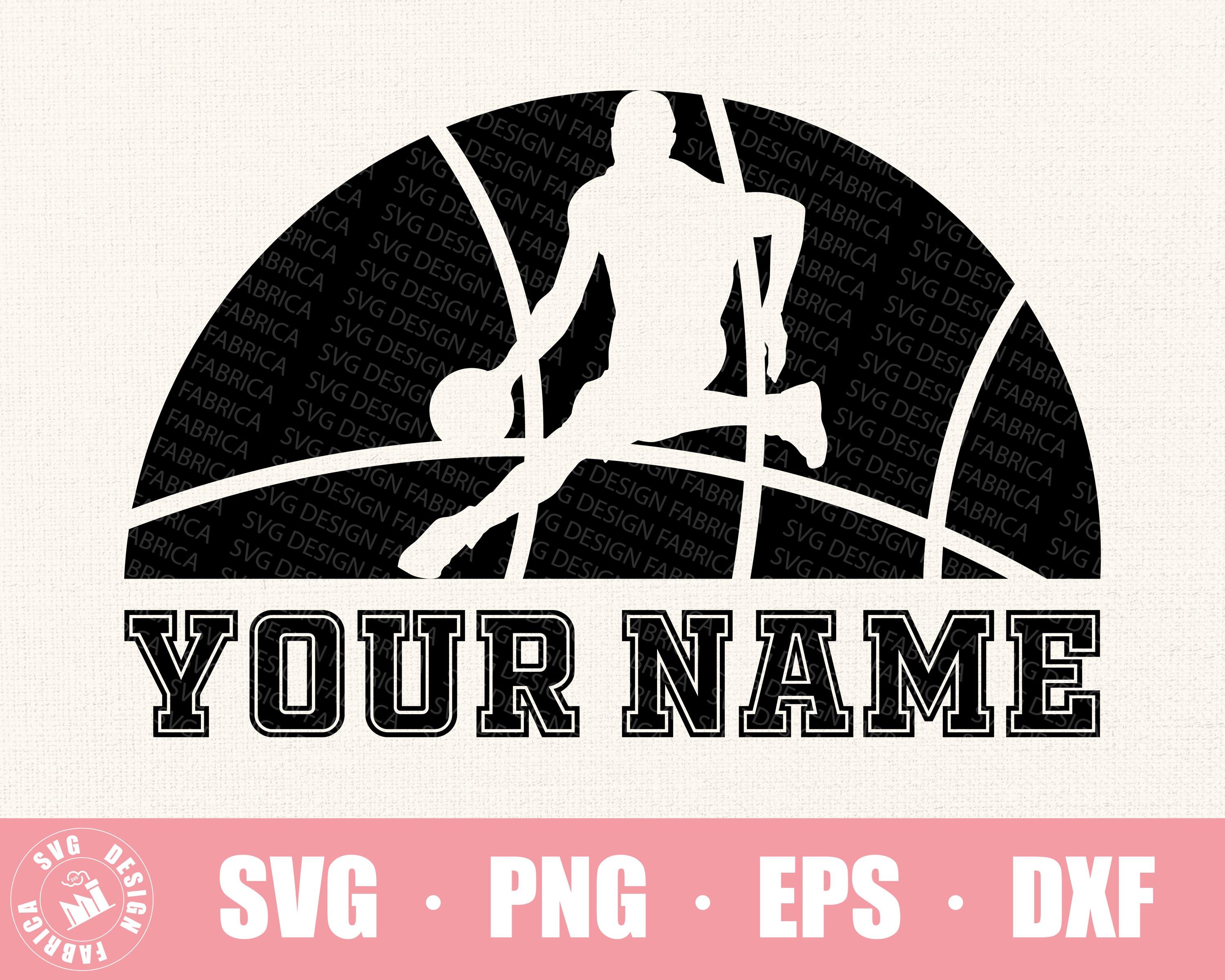 Logotipo de baloncesto SVG PNG / Equipo de baloncesto Svg / Nombre de ...