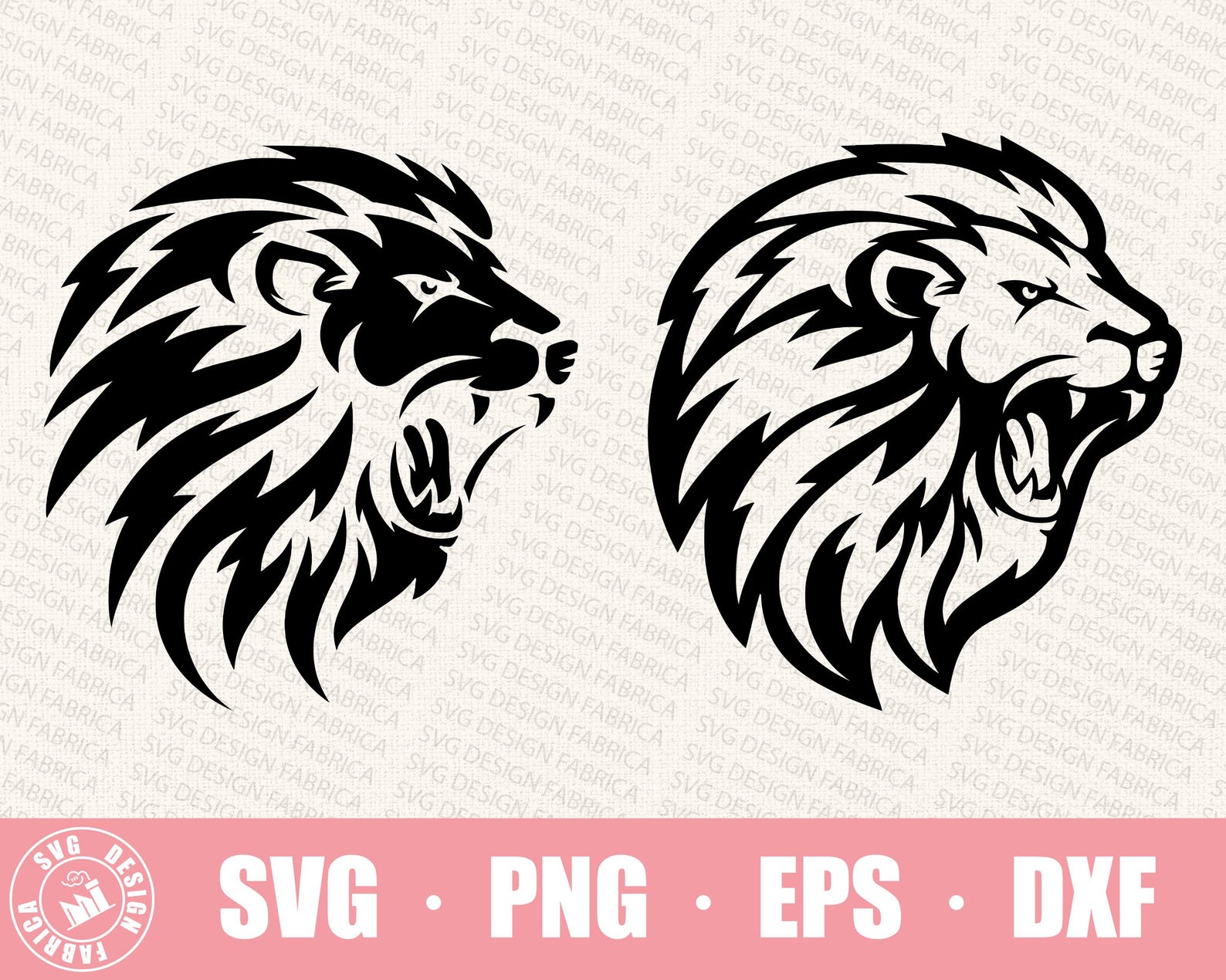 Lion Svg / Lion Face Svg / Svg File for Cricut / Lion Svg Designs ...