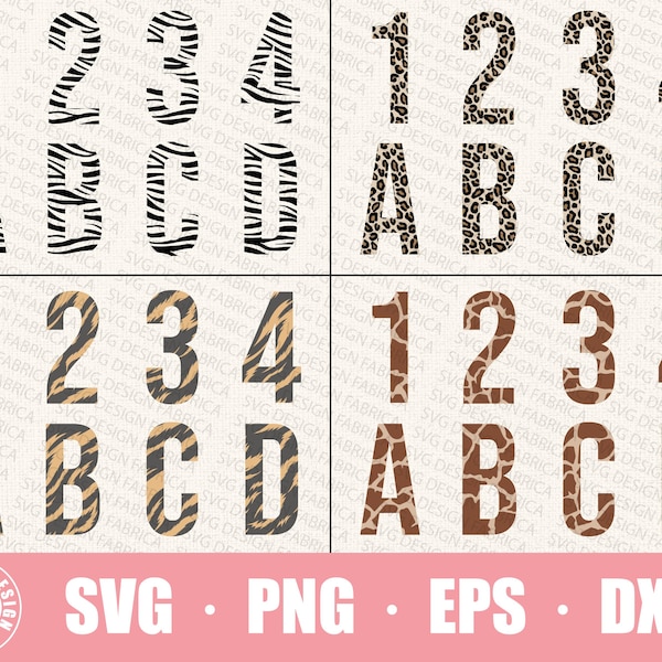 Safari Letters - Etsy