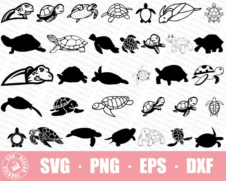 Turtle Svg / Turtle Png / Turtle Outline Svg / Sea Turtle Svg / Cricut ...