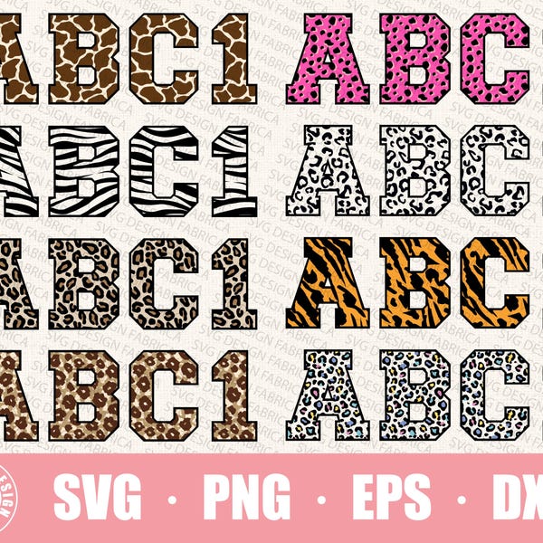 Leopard Print Svg - Etsy