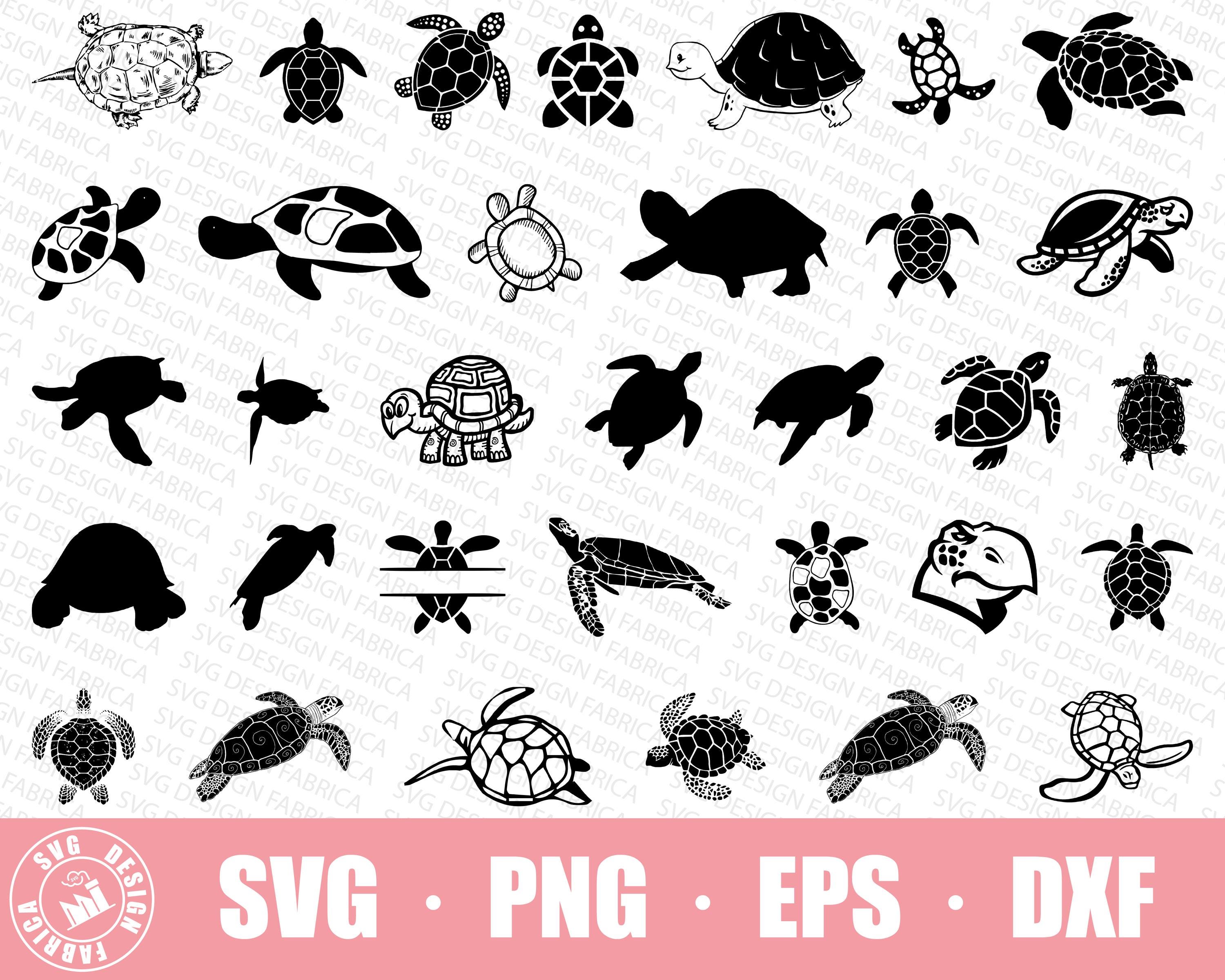 Turtle Svg / Turtle Png / Turtle Outline Svg / Sea Turtle Svg / Cricut ...