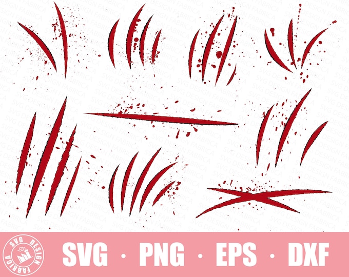 Klauen-Svg-Bundle, Klauen-Png-Bundle, Klauen Clipart, Dino Klaue ...