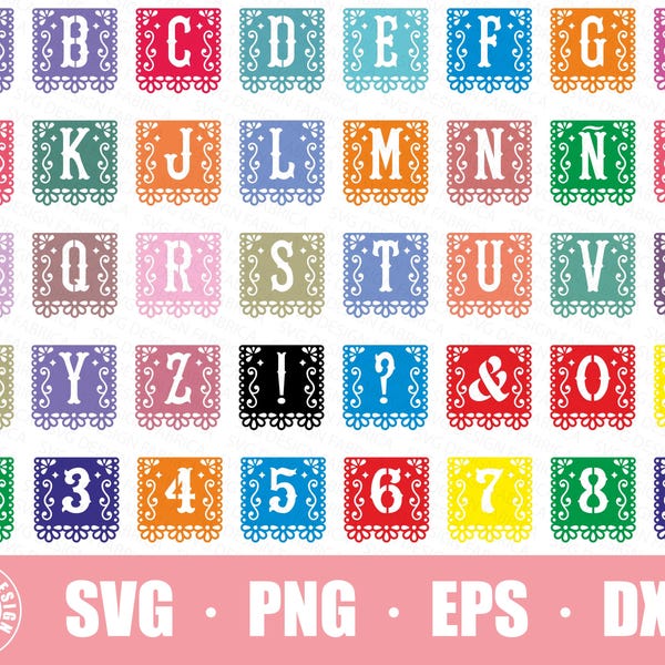 Papel Picado Clipart - Etsy