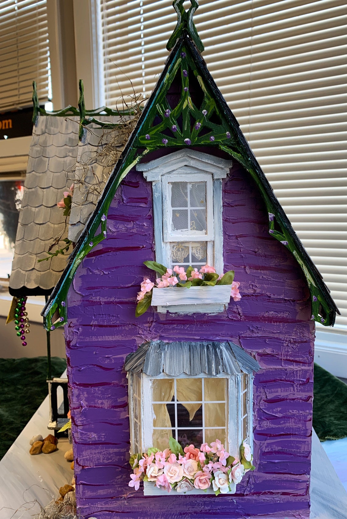 Hand Crafted & Artist Painted Doll House -‘mardi Gras Manor’ - Etsy