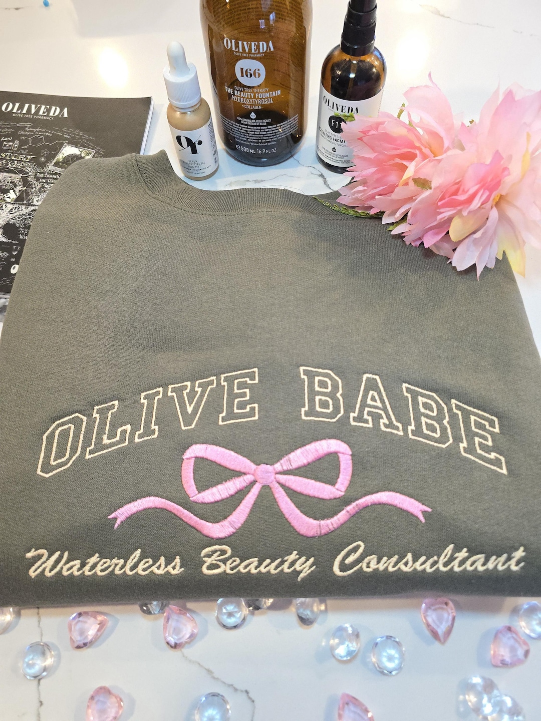 Olive Tree People Merch - Oliveda Merch - Beauty Consultant Sweatshirt ...
