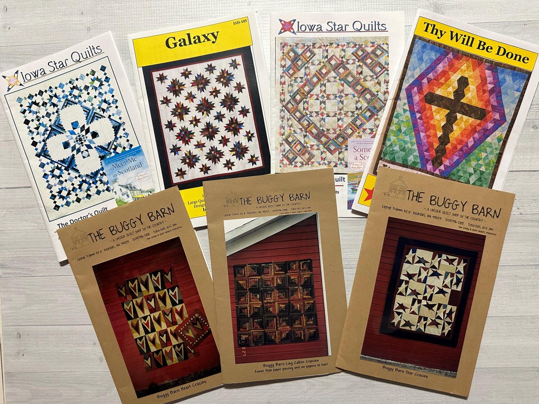 Iowa Star and Buggy Barn Quilt Patterns - Etsy