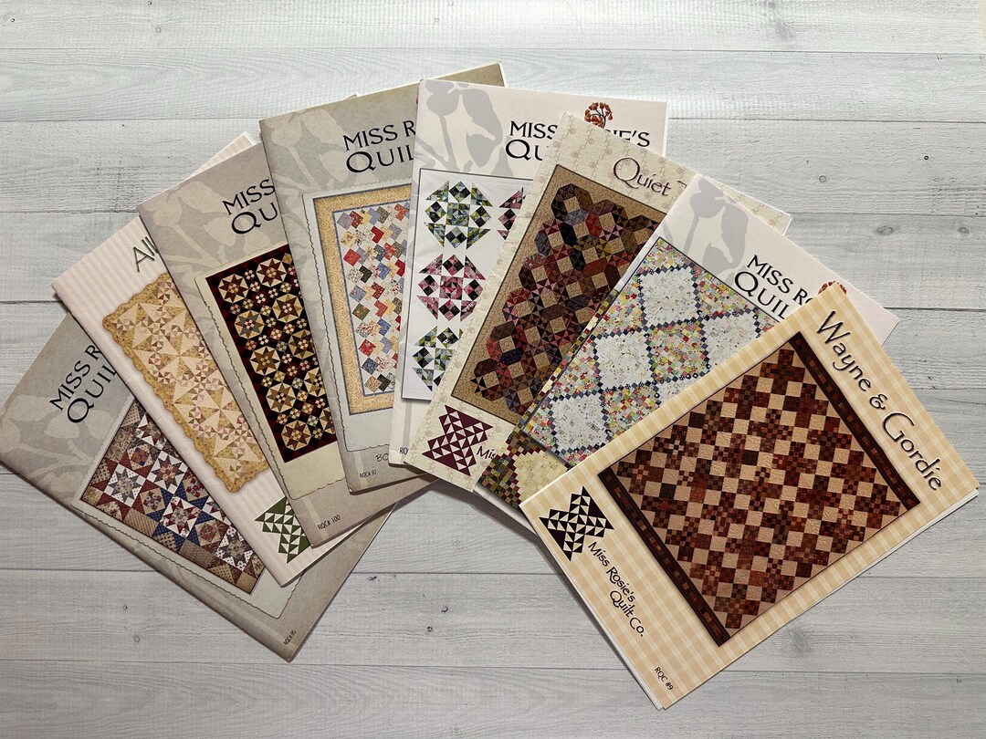 Miss Rosie's Quilt Co. Patterns - Etsy