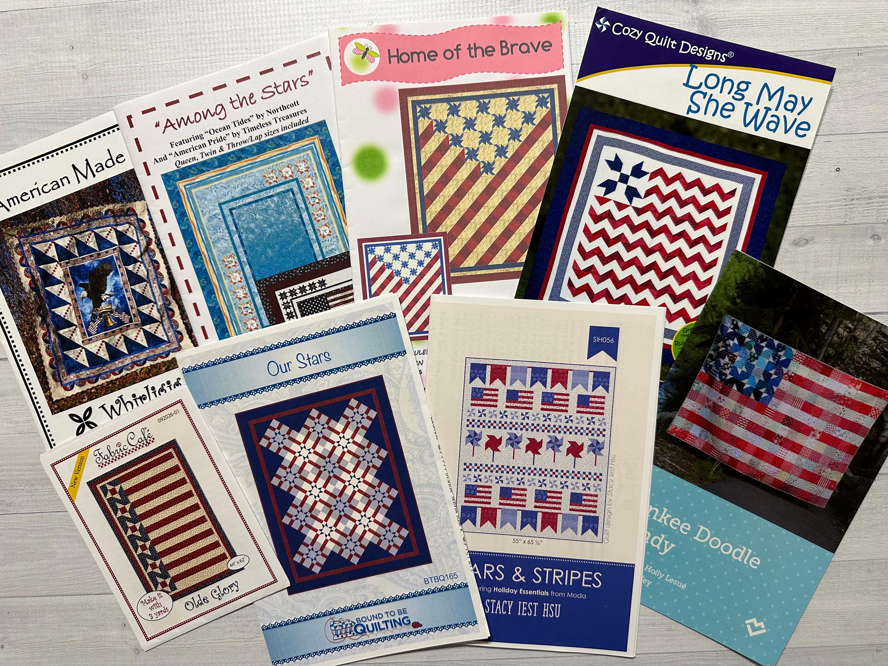 Patriotic Quilt Patterns - Etsy