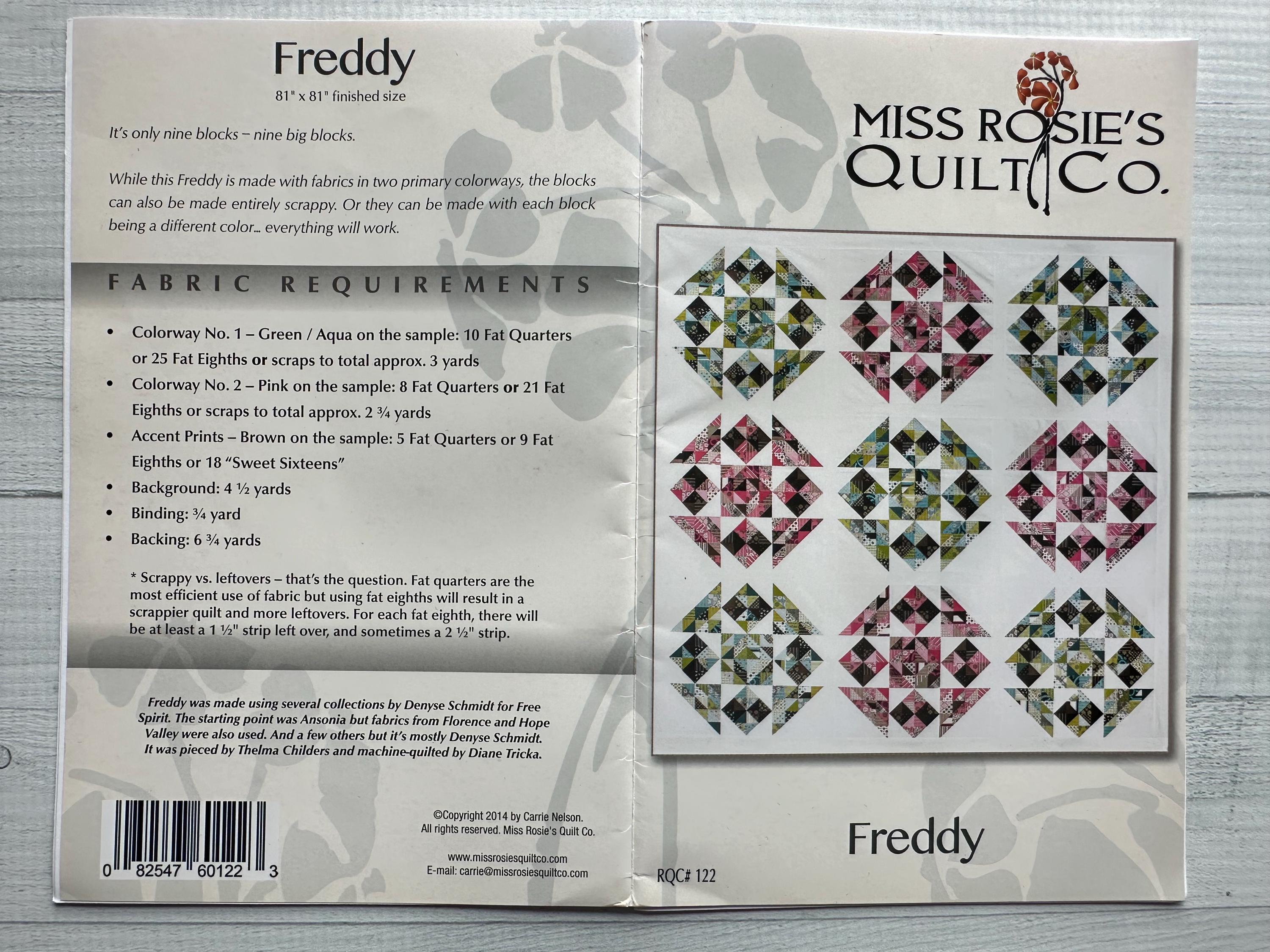 Miss Rosie's Quilt Co. Patterns - Etsy