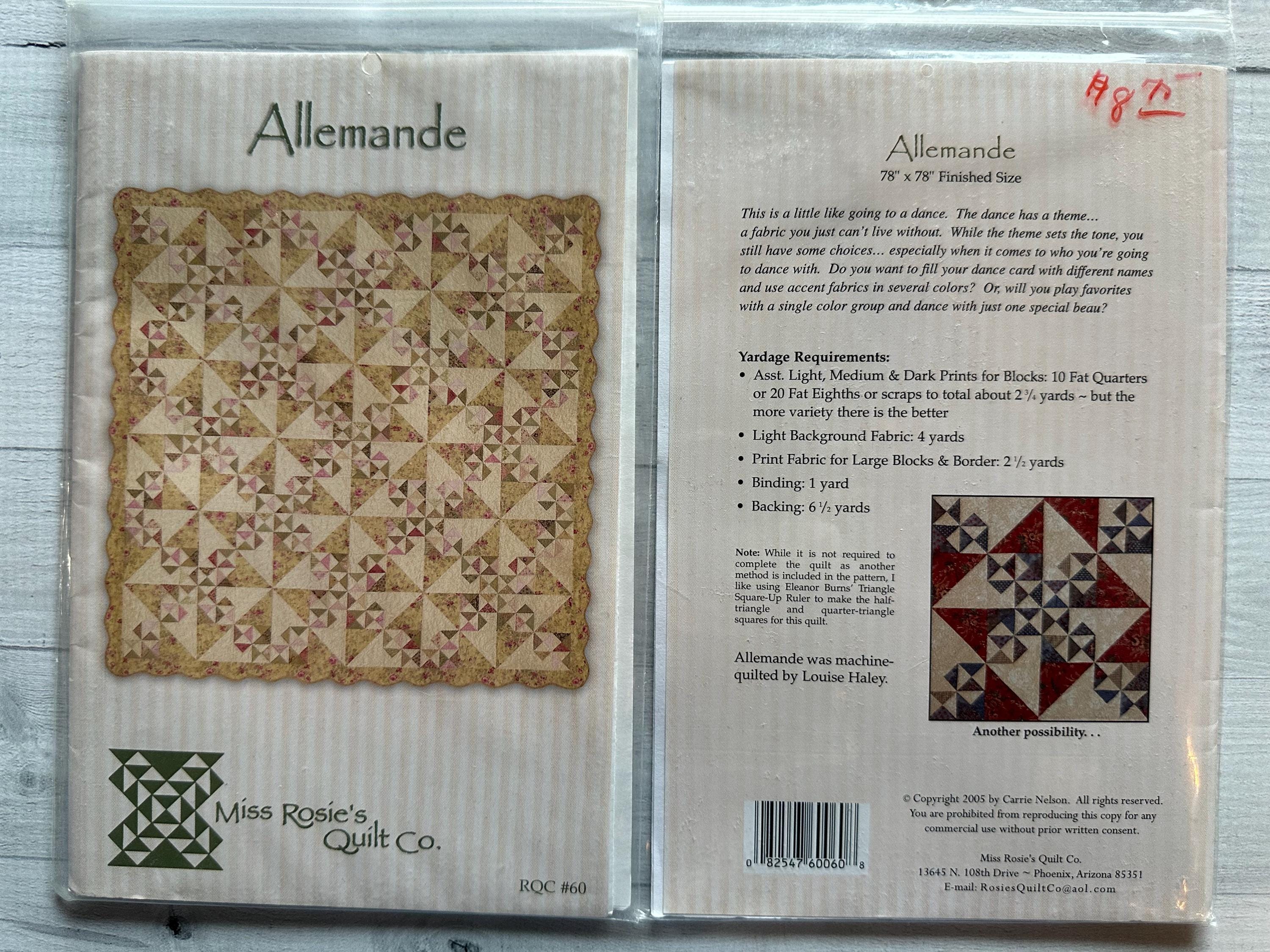 Miss Rosie's Quilt Co. Patterns - Etsy