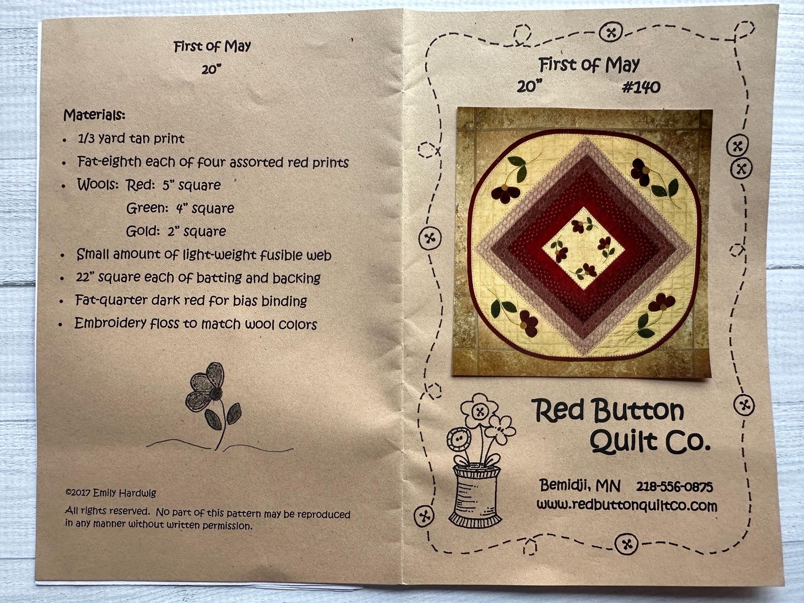 Red Button Quilt Co. Patterns - Etsy