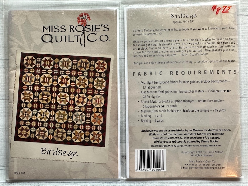 Miss Rosie's Quilt Co. Patterns - Etsy