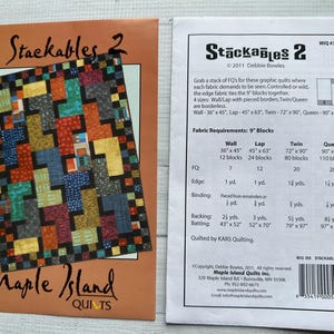 Maple Island Quilt Patterns - Etsy