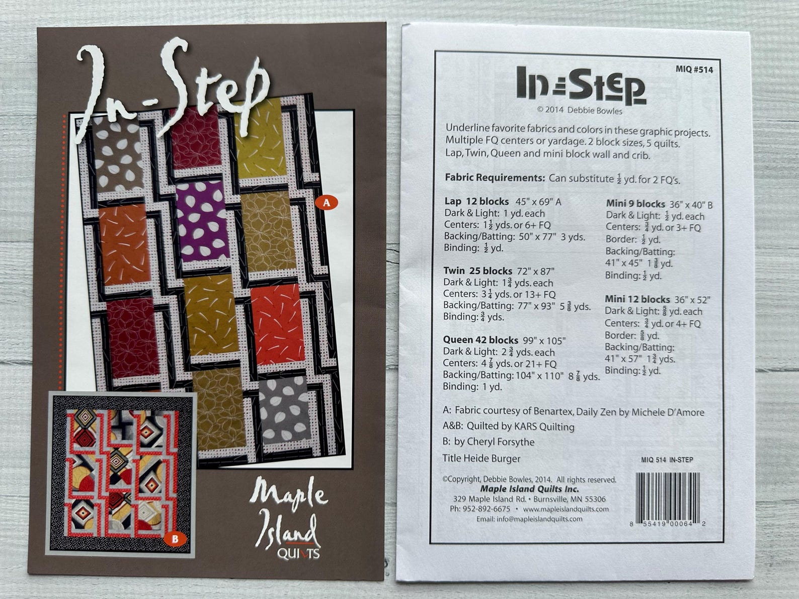 Maple Island Quilt Patterns - Etsy