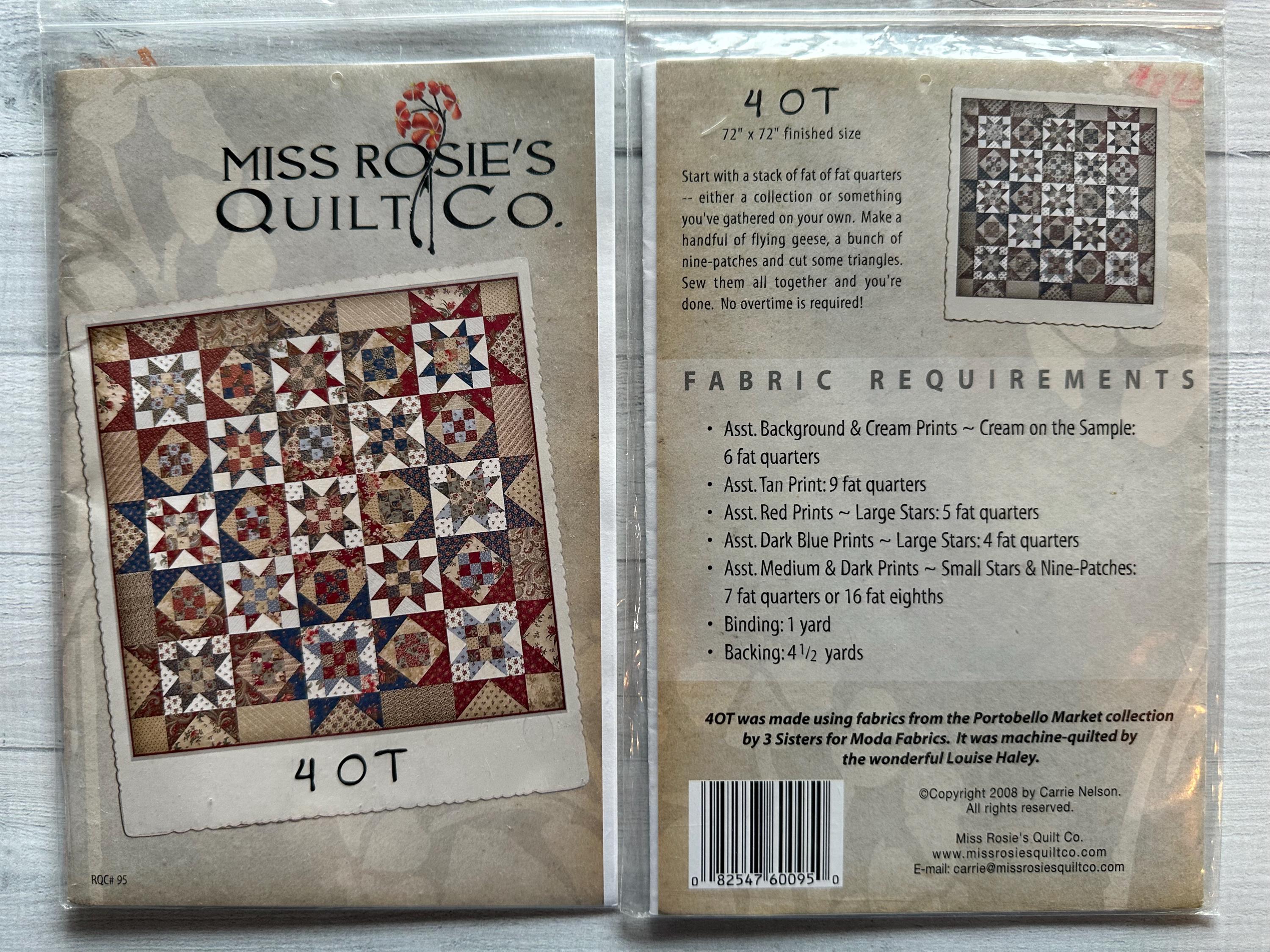 Miss Rosie's Quilt Co. Patterns - Etsy