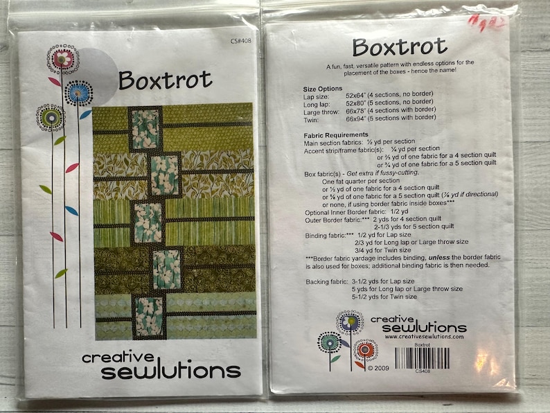 More Larger Print Quilt Patterns - Etsy