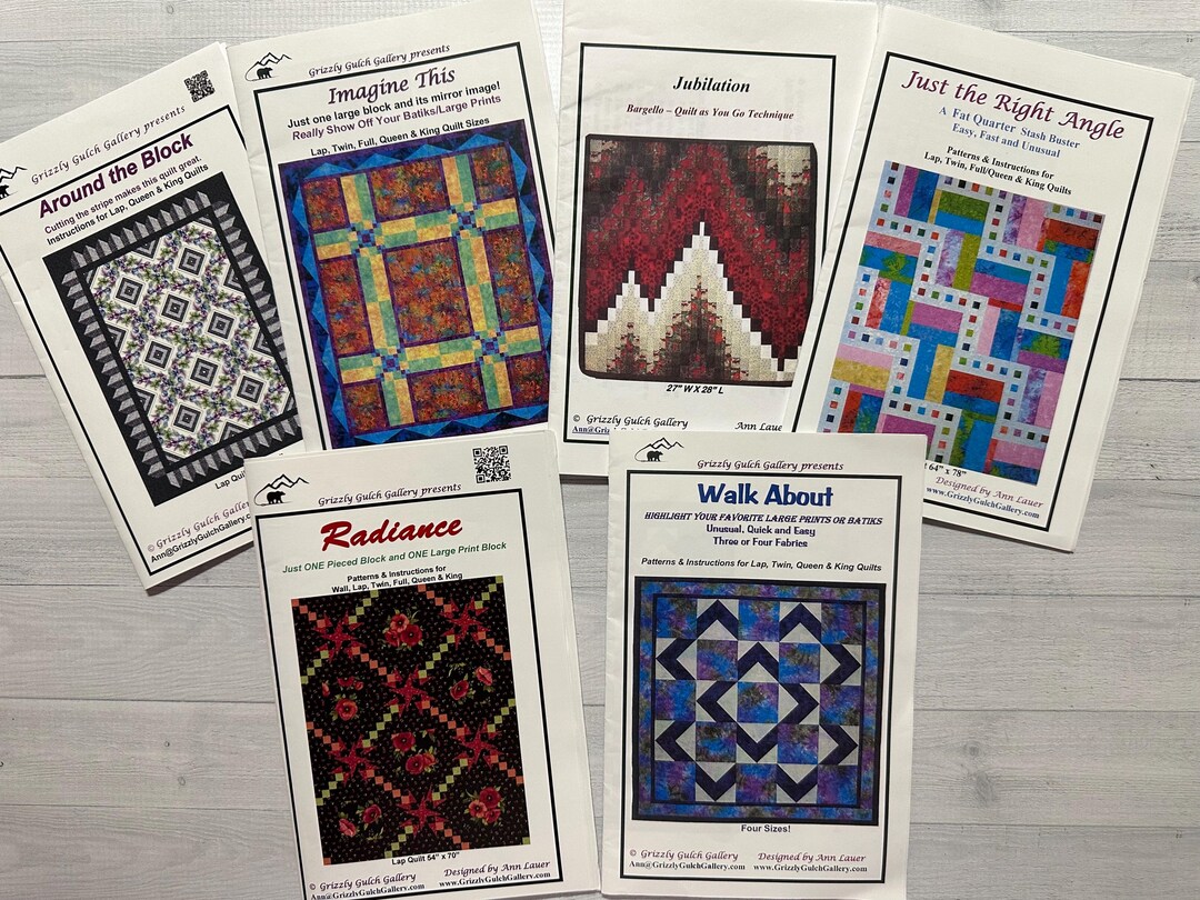 Grizzly Gulch Quilt Patterns - Etsy