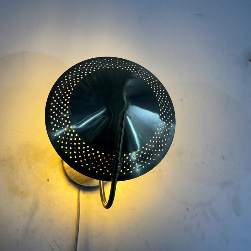 Perforated Lamp - Etsy
