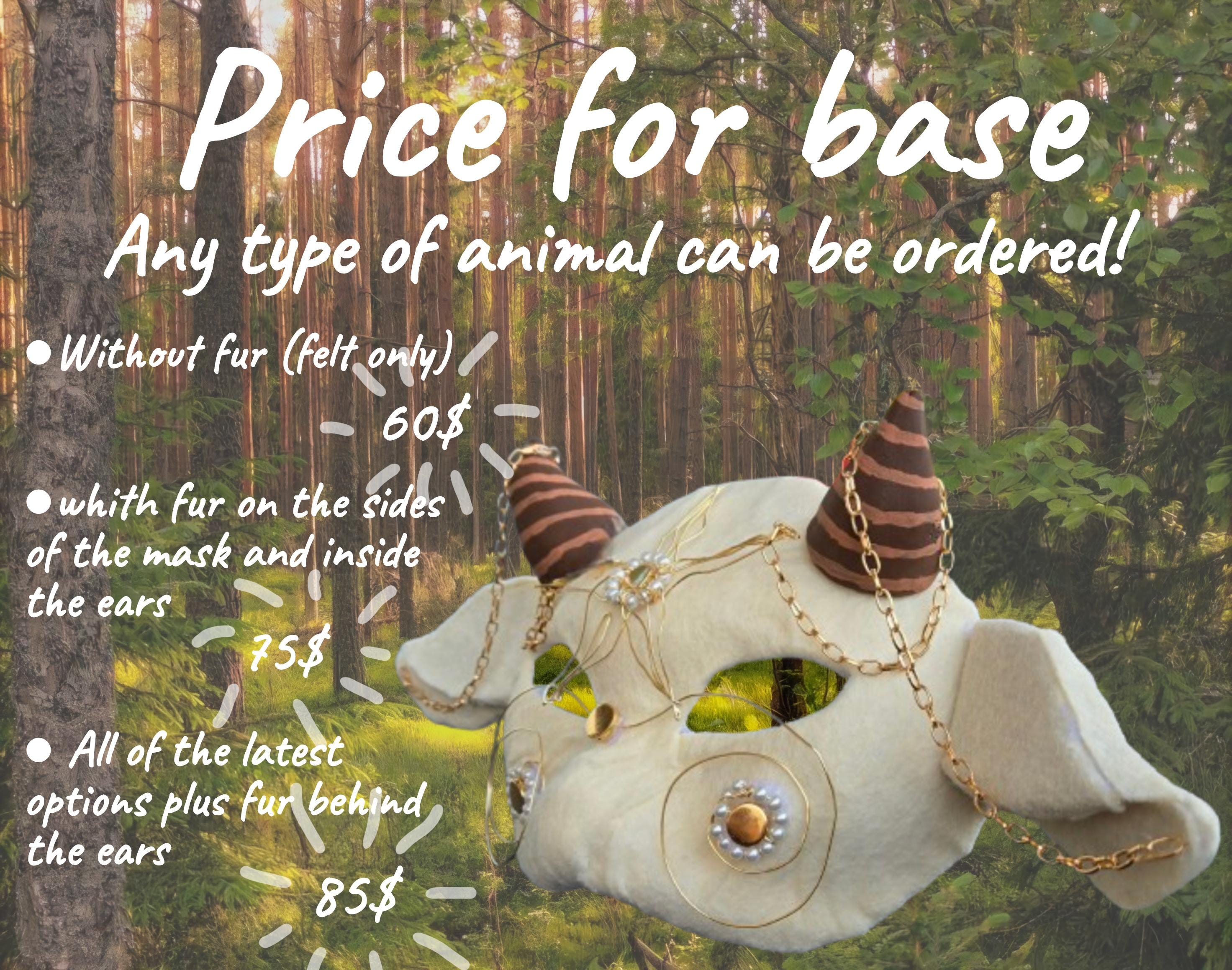 Therian/quadrobics Custom Mask - Etsy