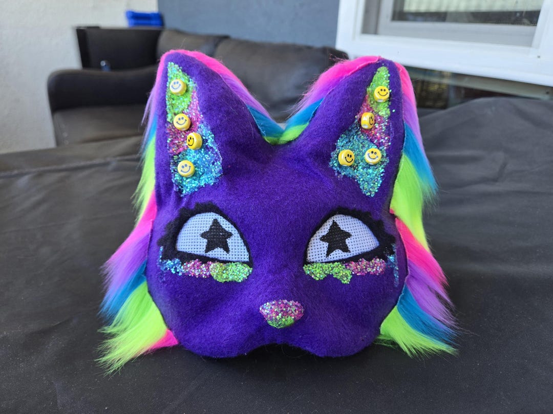 Therian/quadrobic Cat Mask - Etsy