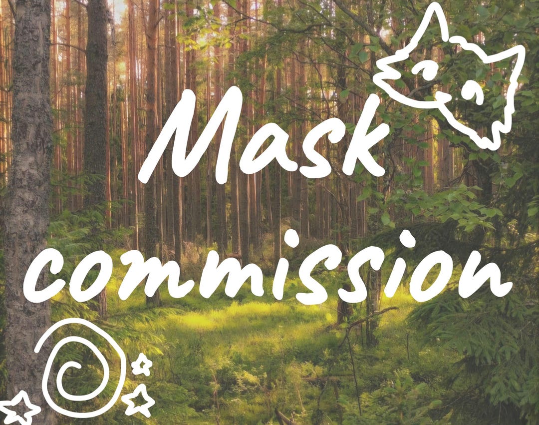 Therian/quadrobics Custom Mask - Etsy